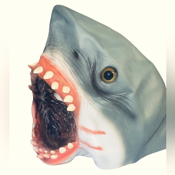 Costumes | Jaws Killer Shark Mask For Halloween Costume | Poshmark